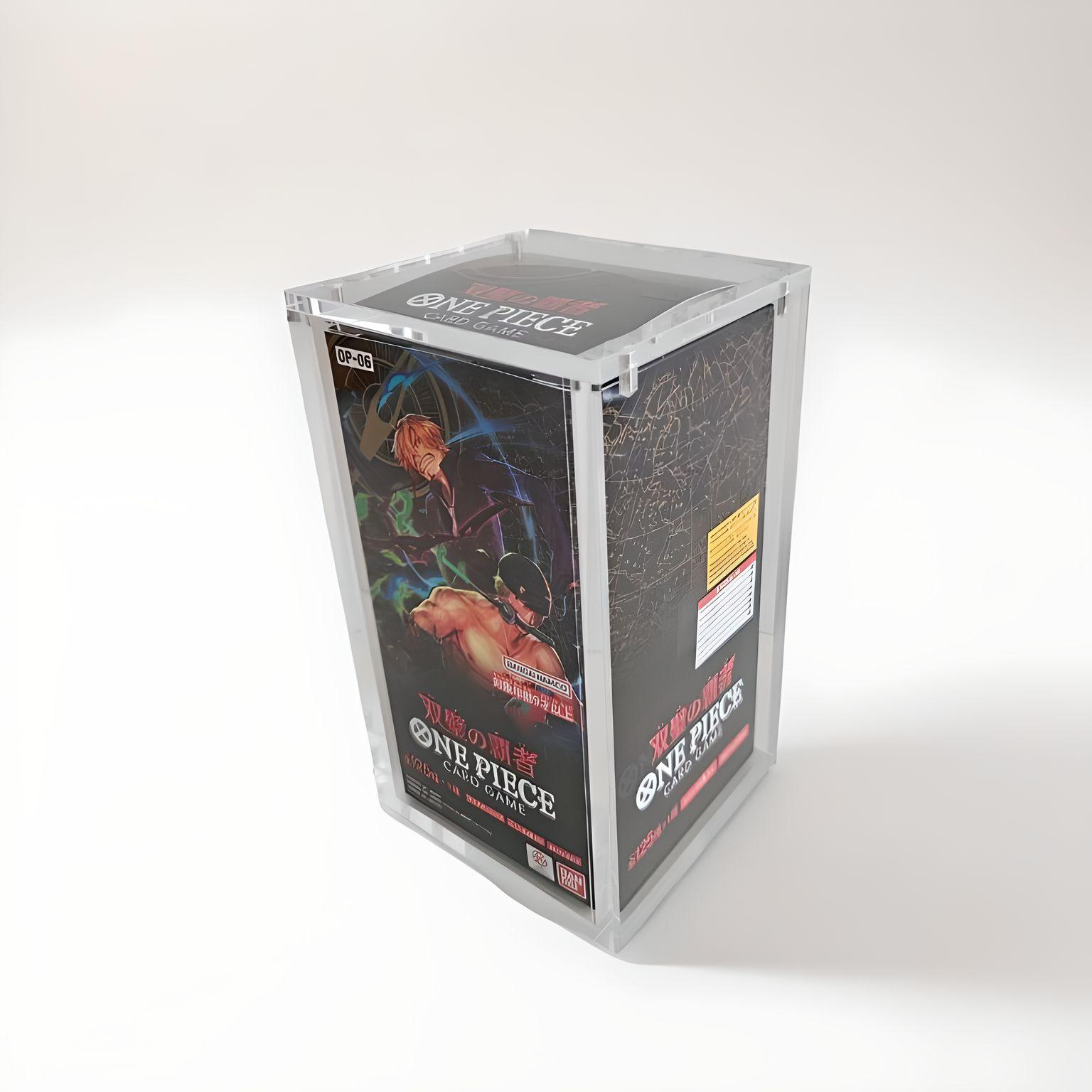 Acrylic Case - Japanese One Piece Booster Box - OP-04, OP-05 & Op-06 ...
