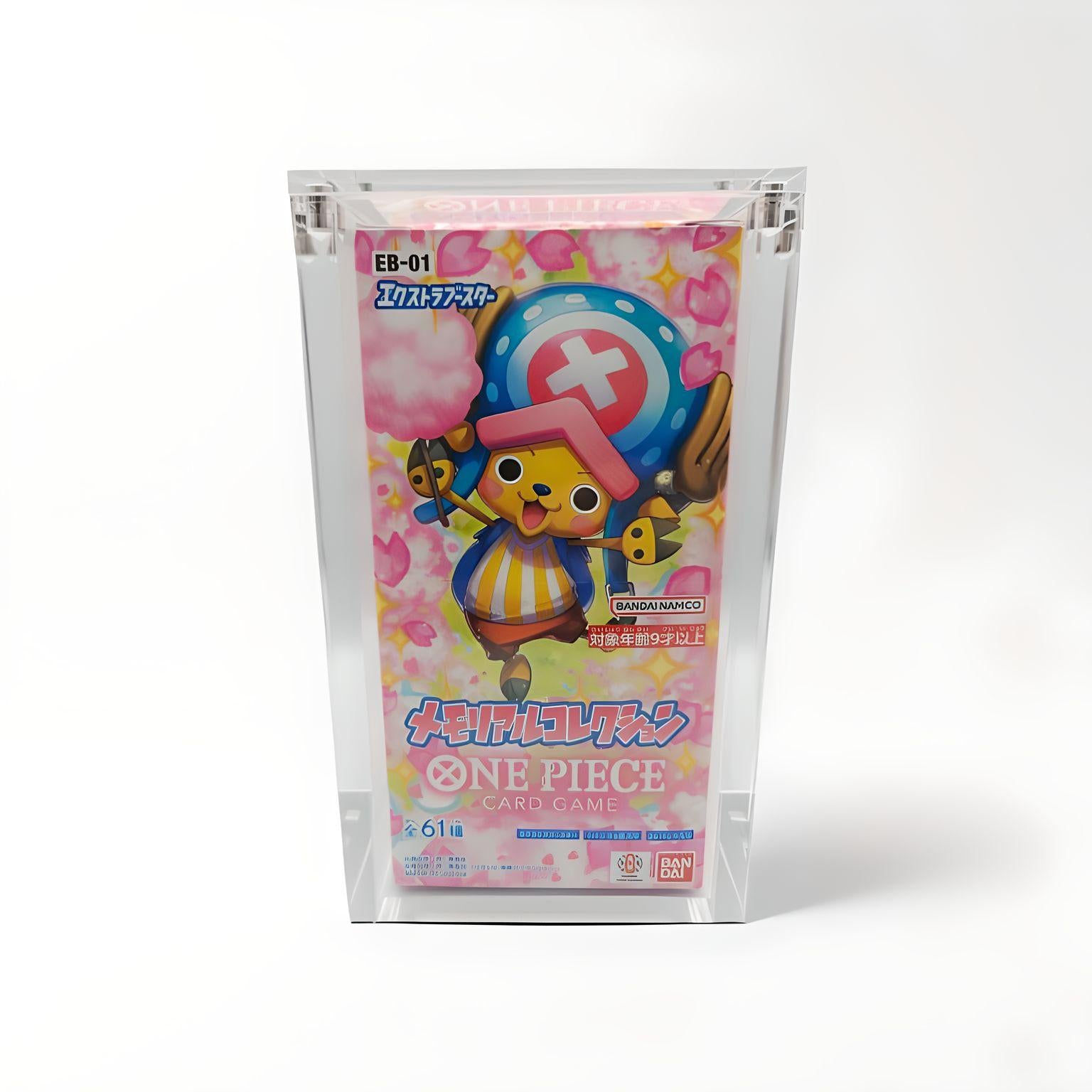 Acrylic Case - Japanse One Piece Booster Box - EB-01 – Nemesis-EX
